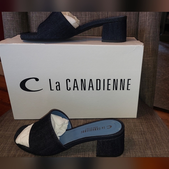 La CANADIENNE | Shoes | La Canadienne Womens Slide Sandals Size 38 ...